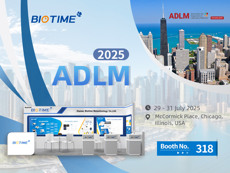 Biotime to Feature Innovations at ADLM 2025 Clinical Lab Expo